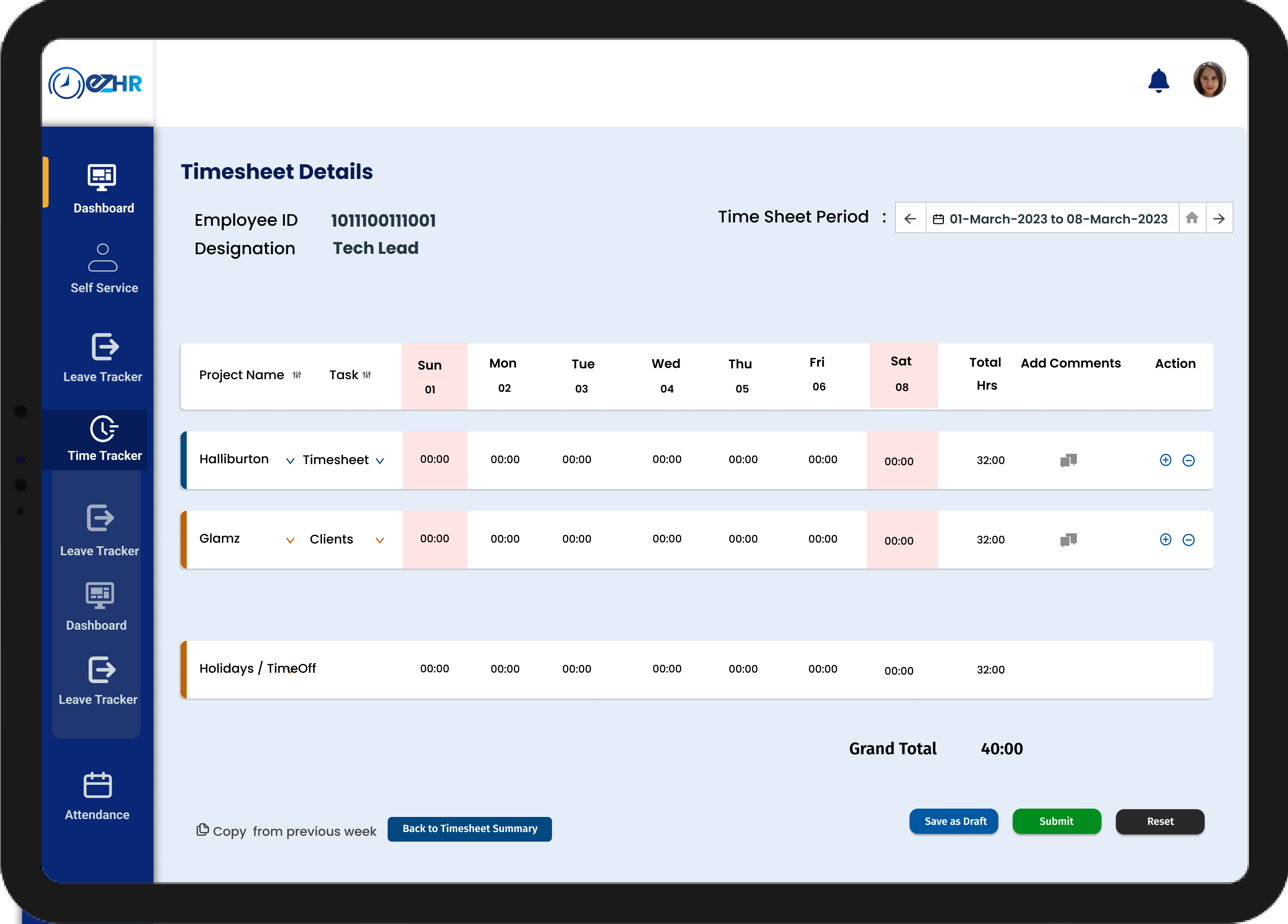 EZ- Hour | HRMS Management